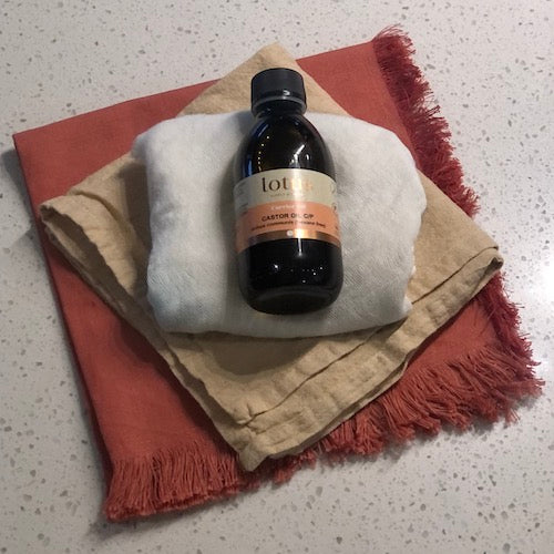 How To Make a Castor Oil Compress – Green Goddess