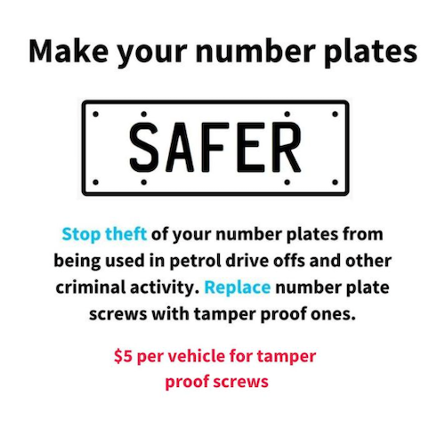 Protect Your Vehicle With The Safer Plates Initiative – Green Goddess